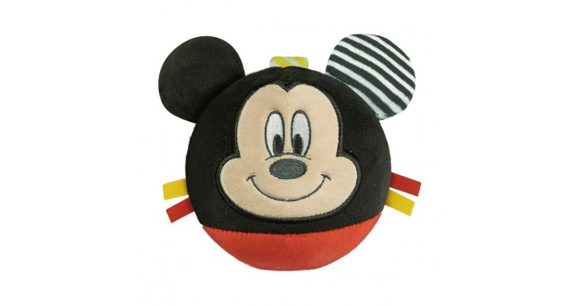 Disney Mickey Round plüss labdafigura, baba csörgő Clementoni | Pepita.hu