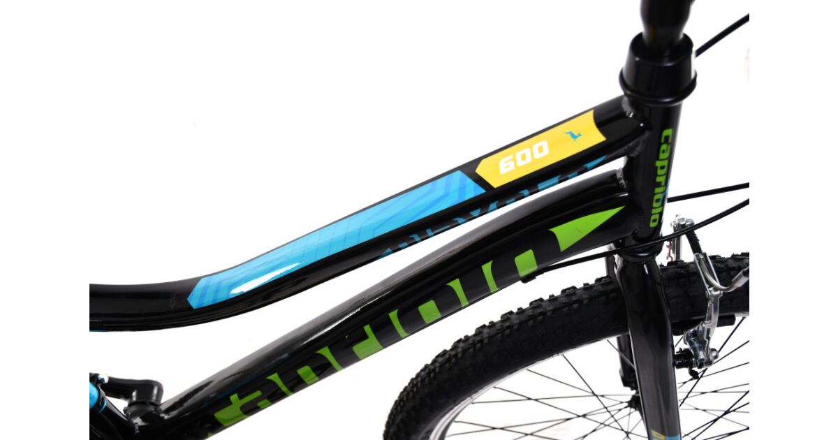 Capriolo Diavolo 600 26 gyermek MTB kerékpár 14 Fekete-Zöld 2025 ...