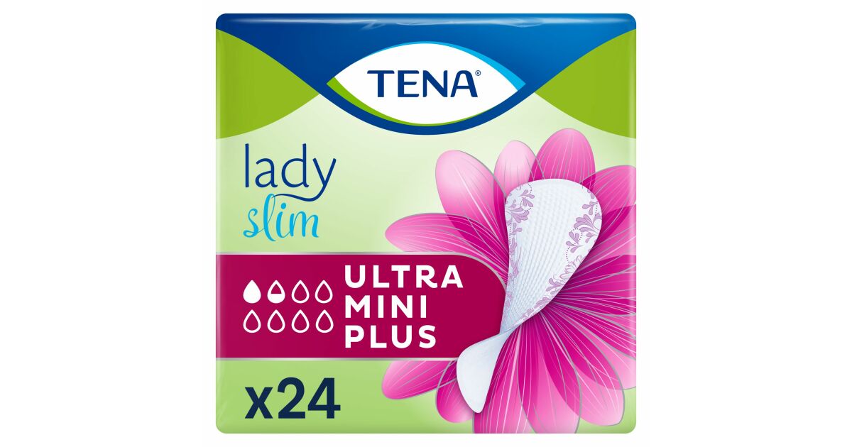 Tena Lady Slim Ultra Mini Plus Slim Inkontinenzeinlagen 4x24St ...