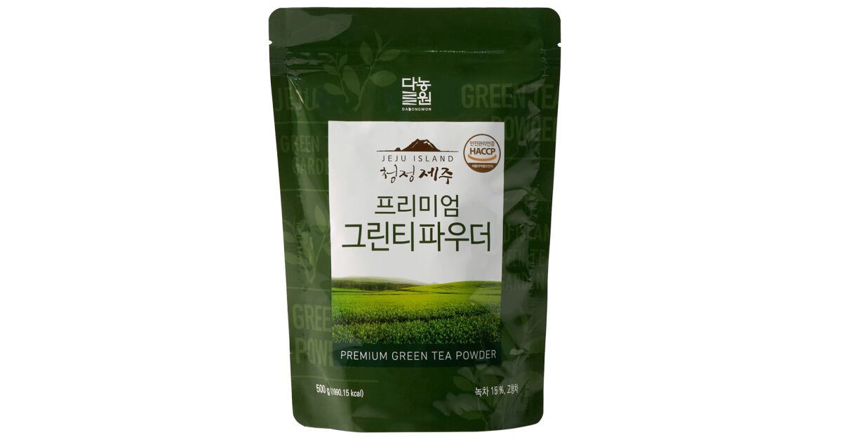 DANONGWON Clean Jeju Island Premium Zöld Tea Por 500g | Pepita.hu