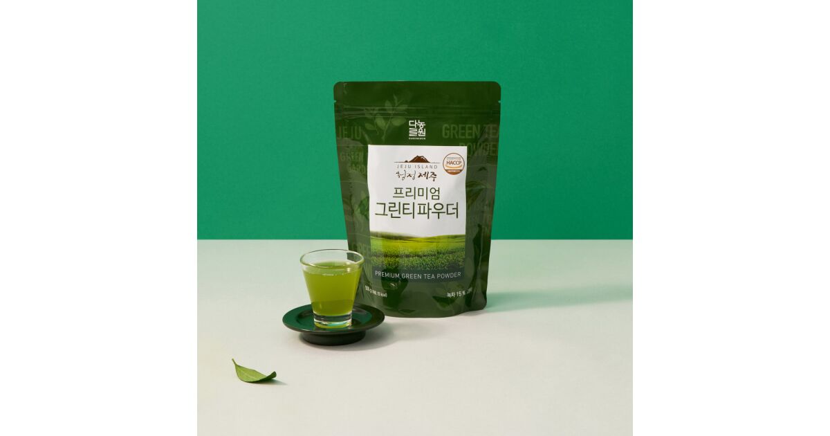 DANONGWON Clean Jeju Island Premium Zöld Tea Por 500g | Pepita.hu