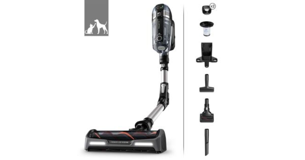 Rowenta RH9958WO X-Force Flex 14.60 Animal Beutelloser Staubsauger ...