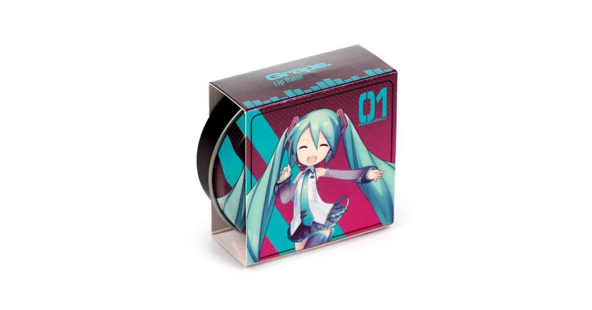 Hatsune Miku ajakbalzsam tégelyben, 4 féle | Pepita.hu