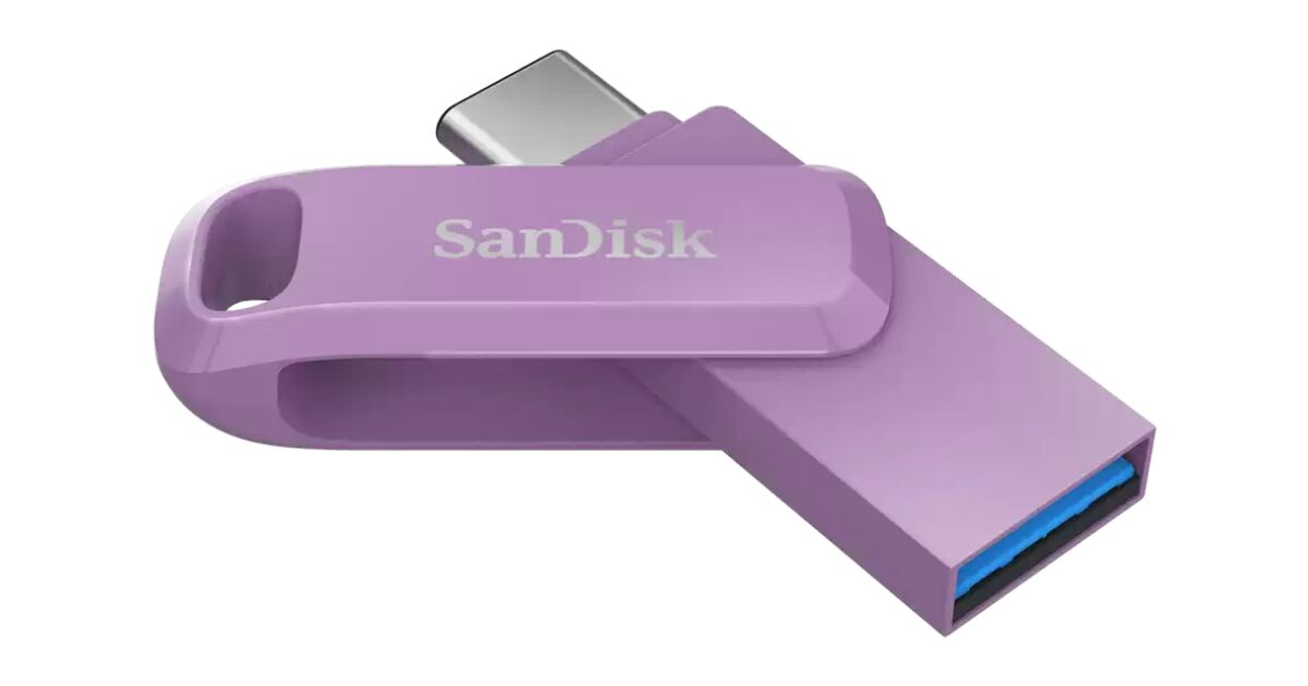 SanDisk Ultra Dual Drive Go Lavender 512GB | Pepita.com