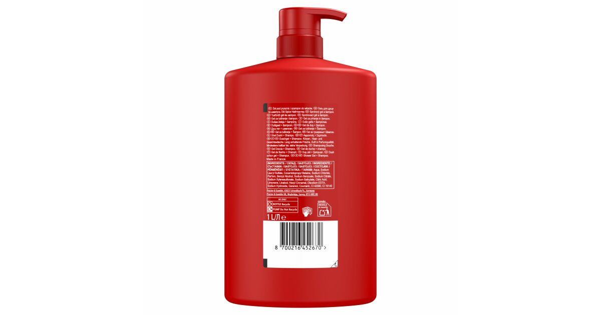 Old Spice Night Panther 3in1 férfi Sampon és Tusfürdő 4x1000ml | Pepita.hu
