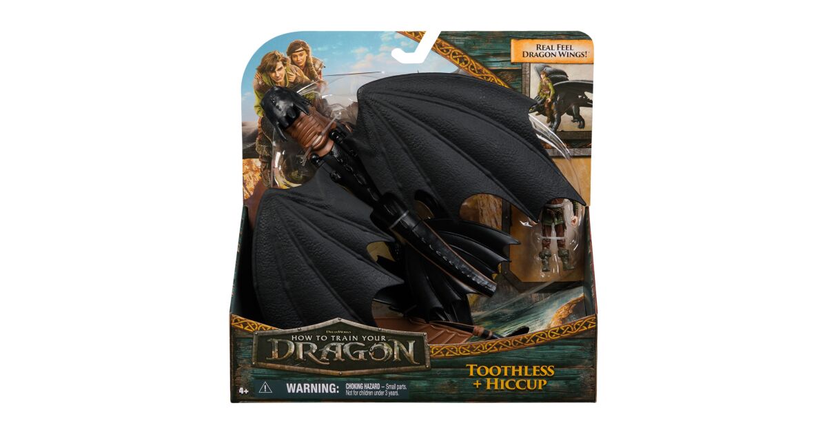 Dwd Dragon & Viking: Toothless + Hiccup Sld | Pepita.hu