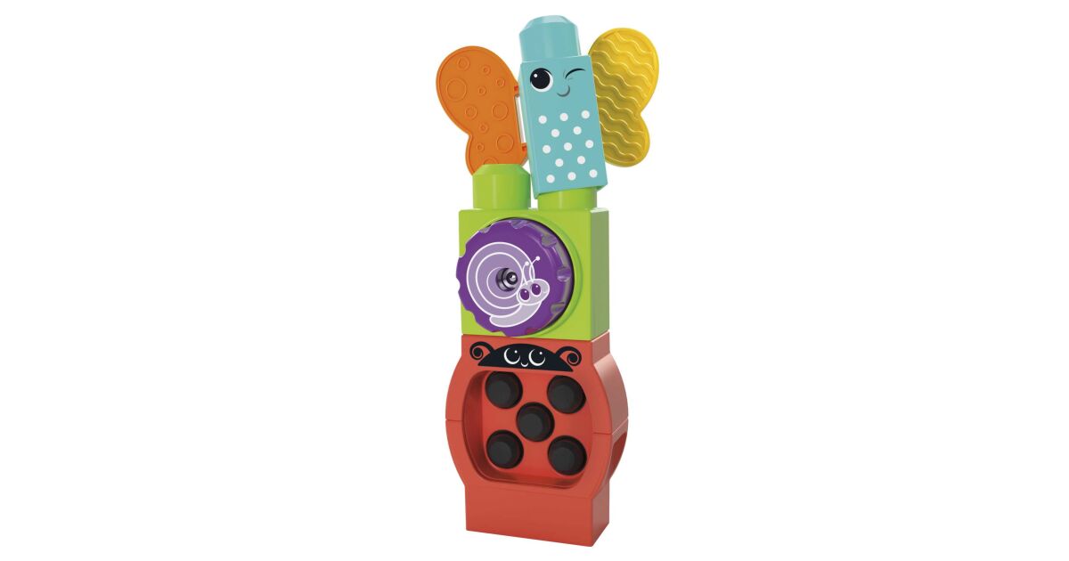 Mattel Mega Bloks: Sensory Features - Move 'N Groove Caterpillar (HKN44 ...