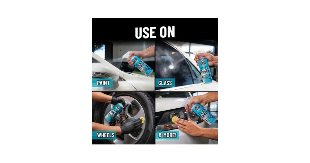 Lubrifiant pentru argila ChemicalGuys Clay Luber Synthetic Lubricant ...