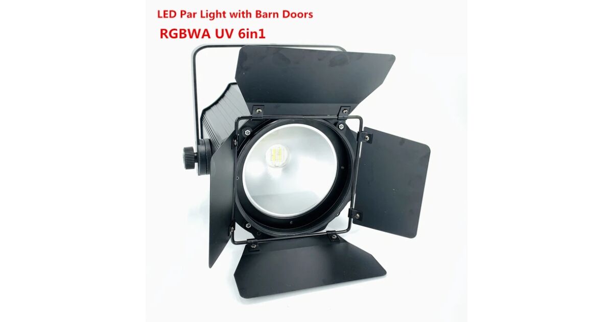 LED Par Light, 300W teljesítmény, DMX512 vezérlés, Strobe Effect, RGBWA ...