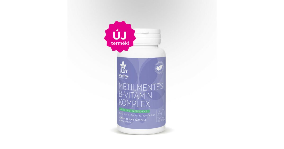 WTN Metilmentes B-vitamin komplex 60 kapszula | Pepita.hu