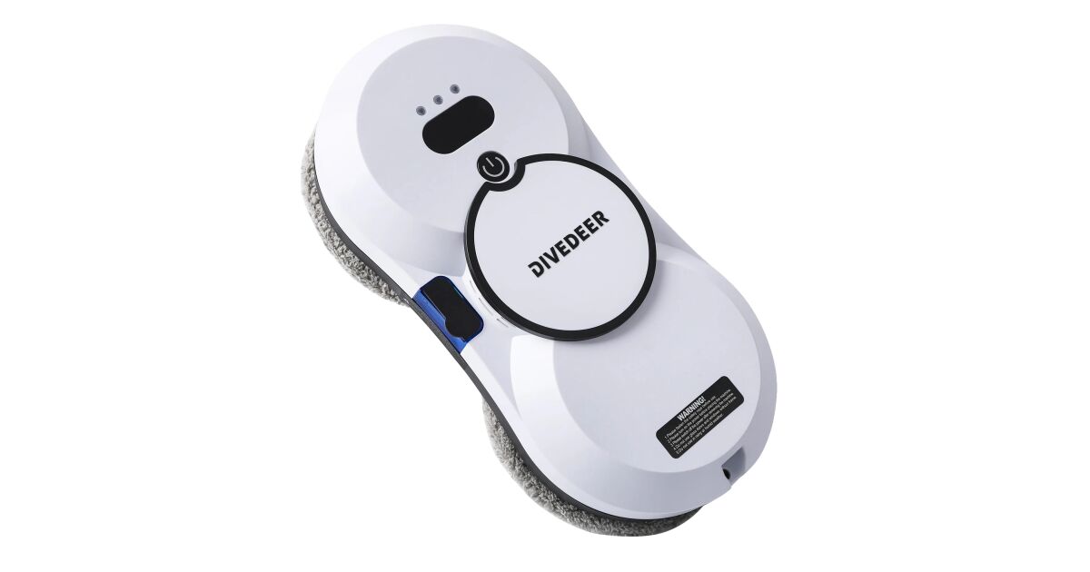 Ablaktisztító robot, Smart Wipe technológia, automatikus működés, fehér ...