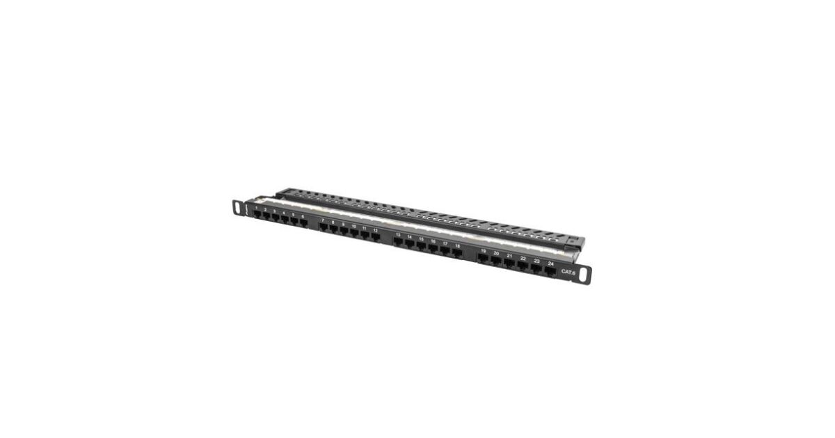 Vélemények: Lanberg PPU6-0024-B 19" Patch panel - 24 port (PPU6-0024-B ...