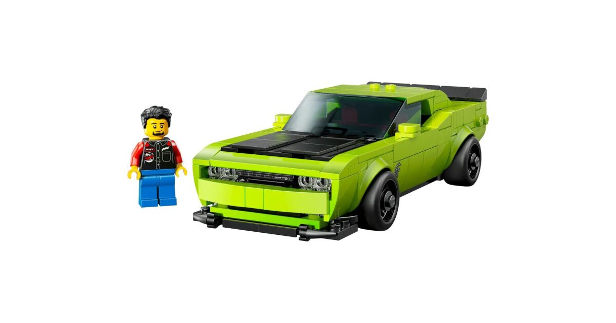 LEGO Speed Champions Dodge Challenger SRT Hellcat sportautó 77237 ...