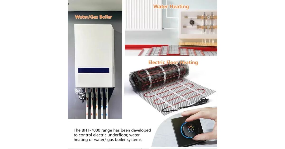 RSH® TM021 - Termostat WiFi INTELIGENT. Pentru centrale termice pe gaz ...