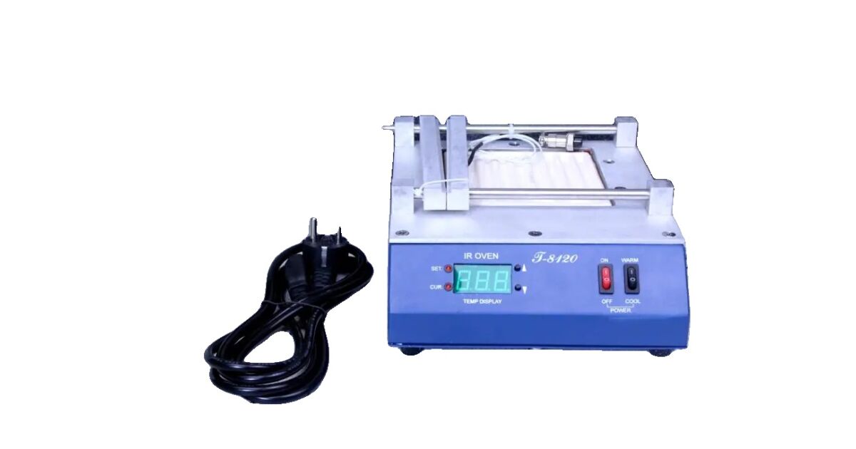 Stație de preîncălzire cu infraroșu SMD, putere 500 W, podea de lucru ...