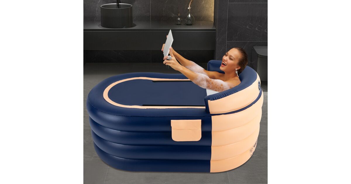 Felfújható kád, PVC anyag, 220 font kapacitás, 30 W ...
