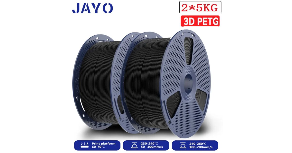 3D nyomtatószál, nagy szilárdságú, sima nyomtatás, PETG 2BK 10BK ...