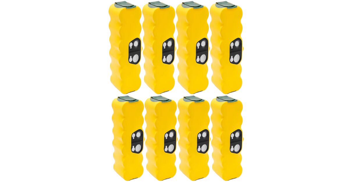 Akkumulátor, 6000 mAh kapacitás, kompatibilis az iRobot Roomba ...