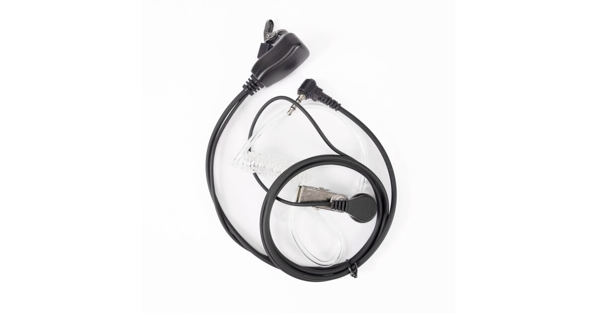 Casca cu microfon PNI HF15 cu 1 pin 3.5mm pentru statii radio GSM PNI ...
