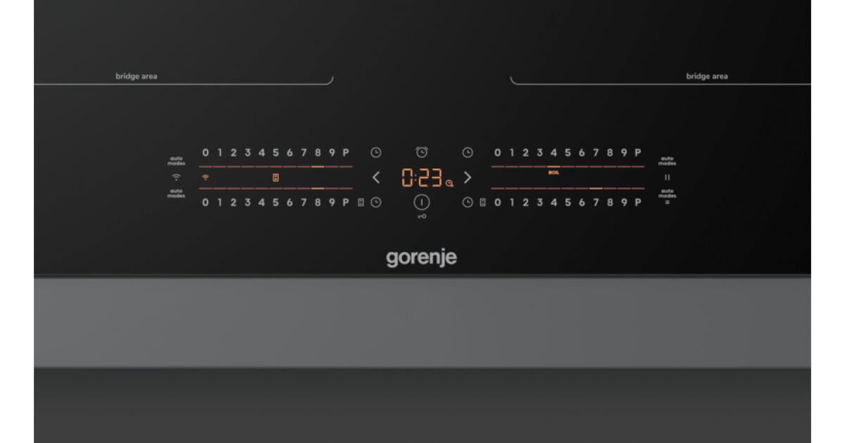 Gorenje GI6442BSCE Einbau-Induktionskochfeld, 4 AreaFlex-Zonen, Slider ...