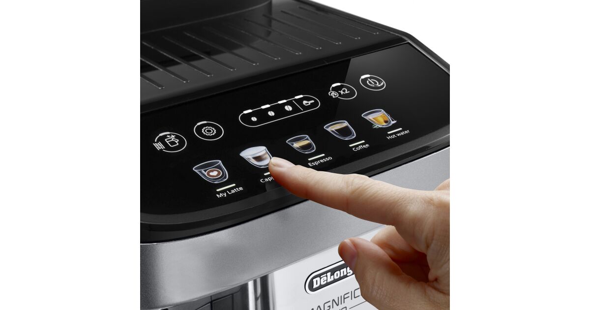 DeLonghi ECAM290.61.SB Magnifica Evo Automata kávéfőző - Szürke | Pepita.hu