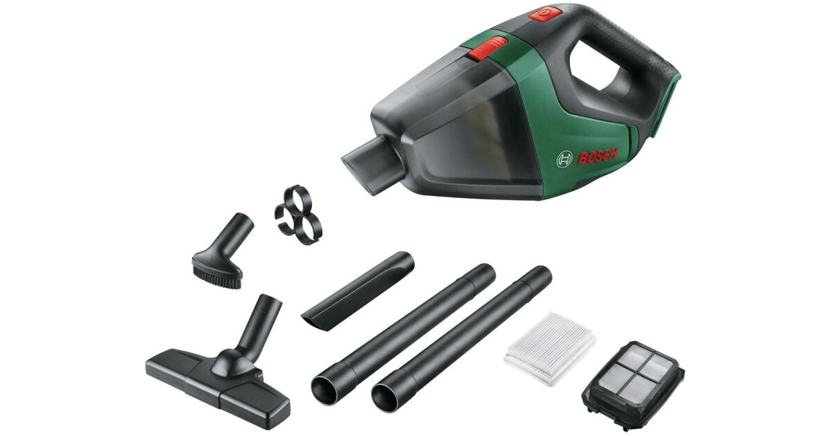 Bosch 06033B9102 UniversalVac 18 Porzsák Nélküli porszívó - Szürke ...