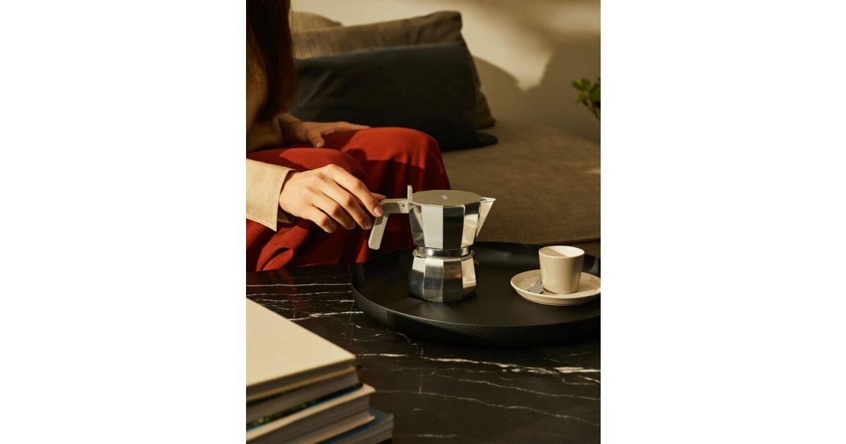 Alessi Espressor Moka DC06/3 argintiu | Pepita.com