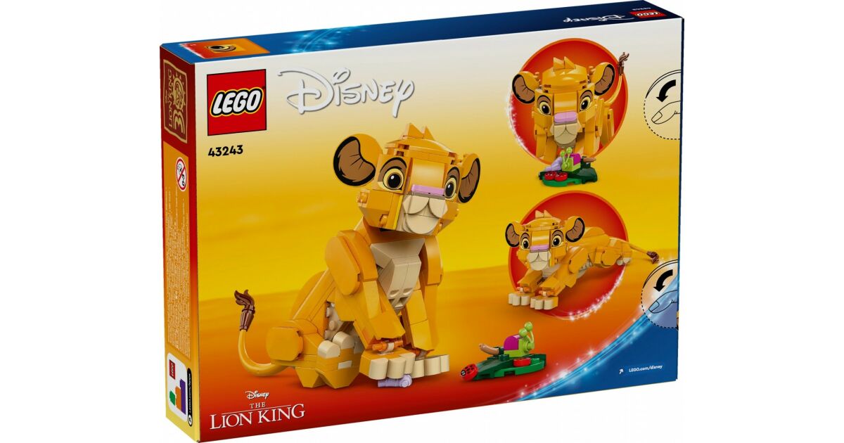 LEGO® DISNEY: Malý Simba, Kráľ Lev 43243 | Pepita.com