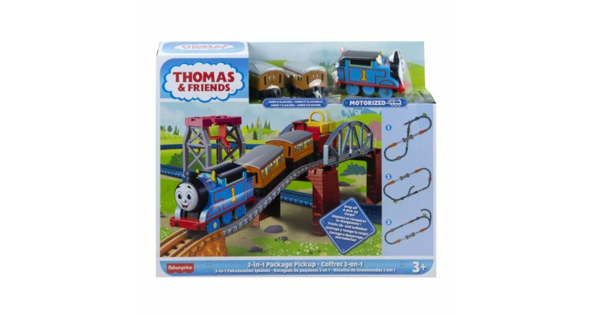 Thomas a gőzmozdony: Thomas 3 az 1-ben pályaszett | Pepita.hu