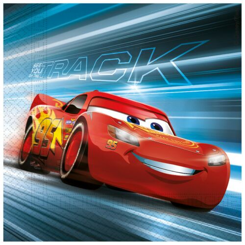 Servetele Disney Masini Victory Is Mine 20 bucati 33x33 cm FSC | Pepita.com