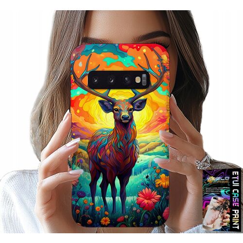 TOK SAMSUNG GALAXY S10 PLUS - SZÍNES MINTÁK SZARVAS SZARVAS ...