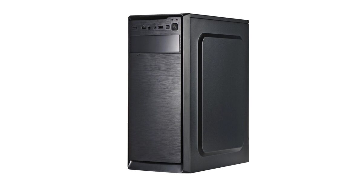 Čierna (bez napájania) mATX skriňa Spire SPT1534B-U3 | Pepita.com