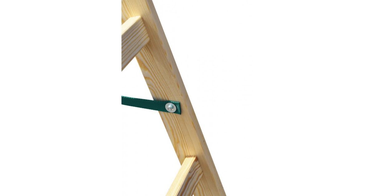 Scară din lemn DRABEST STANDARD cu 2x6 trepte, pliabilă | Pepita.com