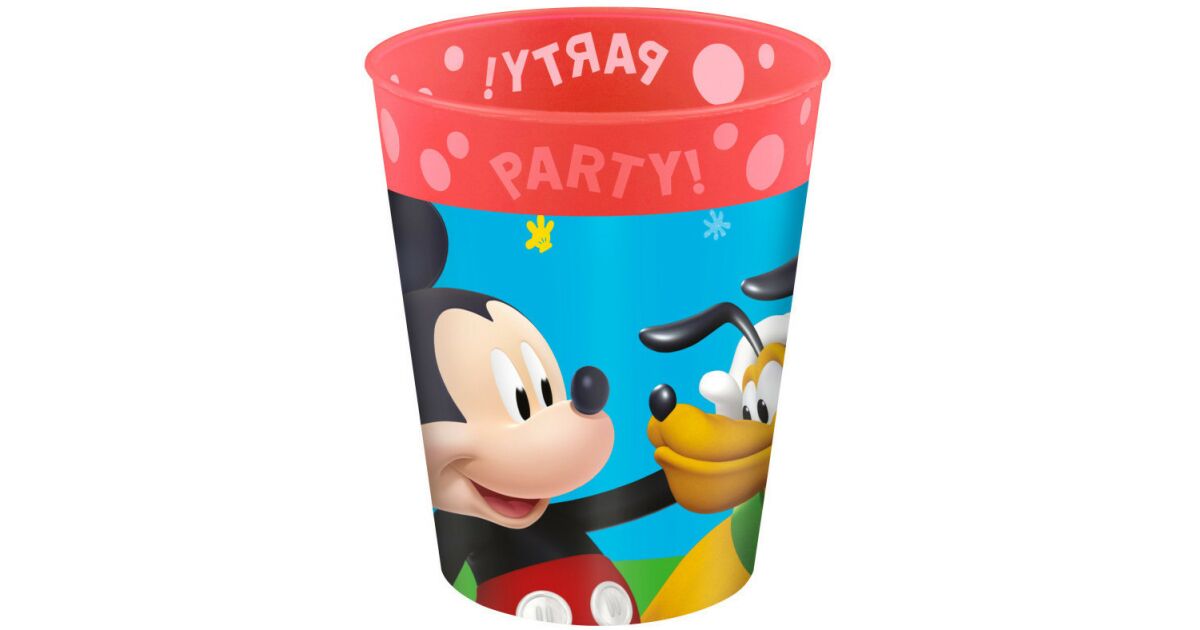 Disney Mickey Rock the House micro prémium műanyag pohár 250 ml | Pepita.hu