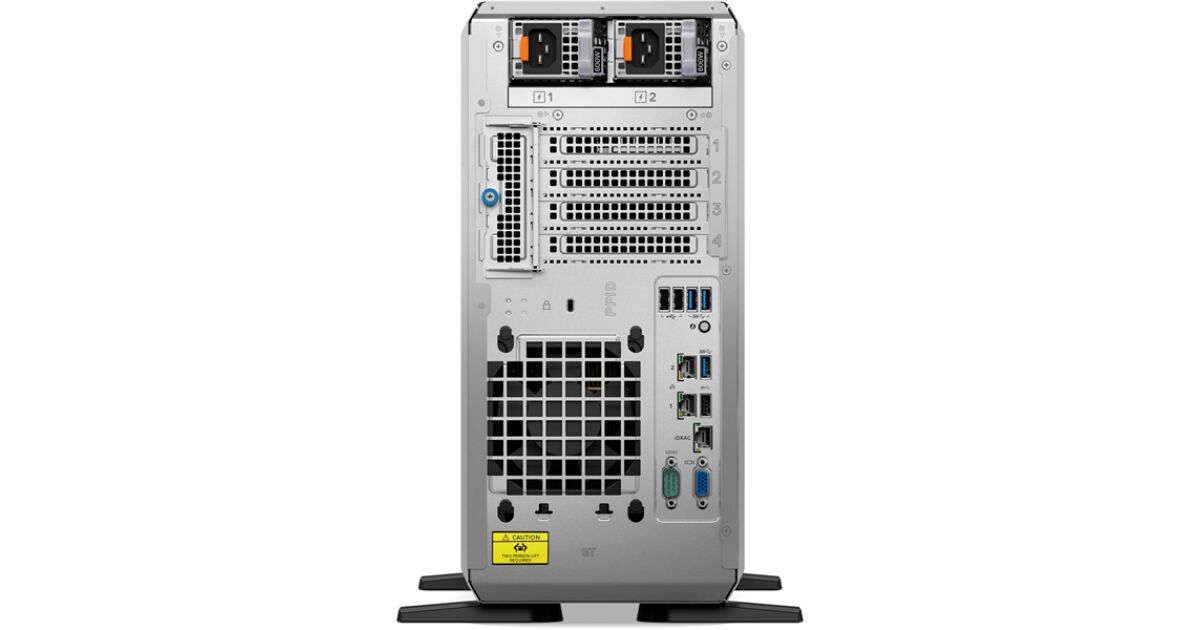 Dell isg szerver - pe t360 torony (8x3.5), 4c 6315p 2.8ghz, 1x16gb ...