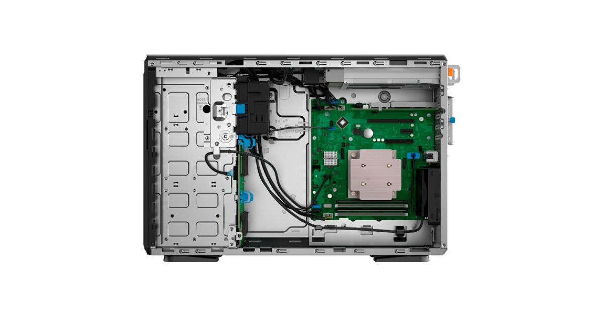 Dell isg szerver - pe t360 torony (8x3.5), 4c 6315p 2.8ghz, 1x16gb ...