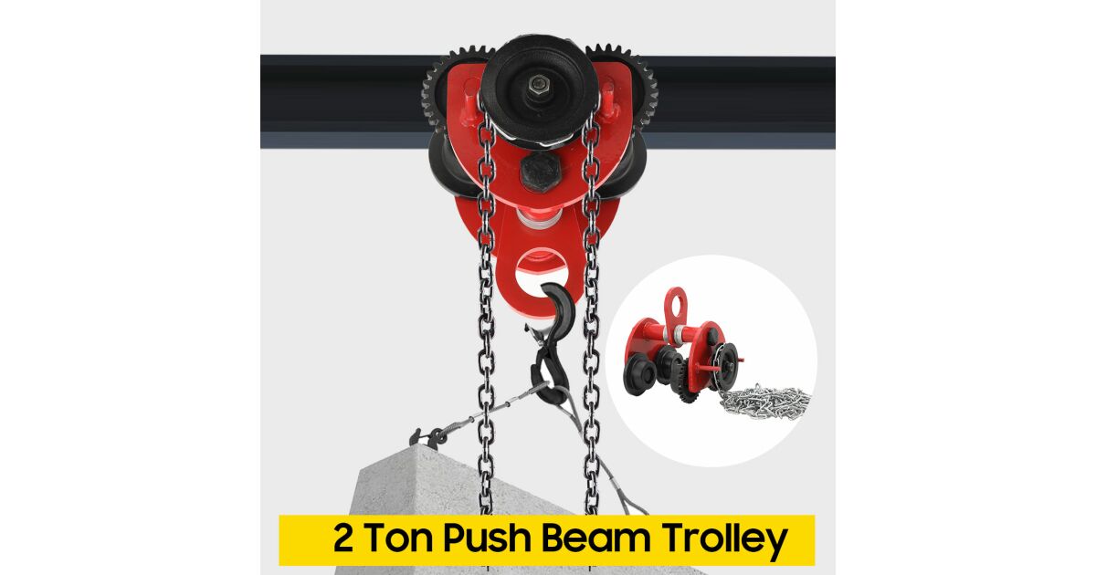 Kézi toló/húzó kocsi, nagy szilárdságú acél, maximális teherbírás 2,5 ...