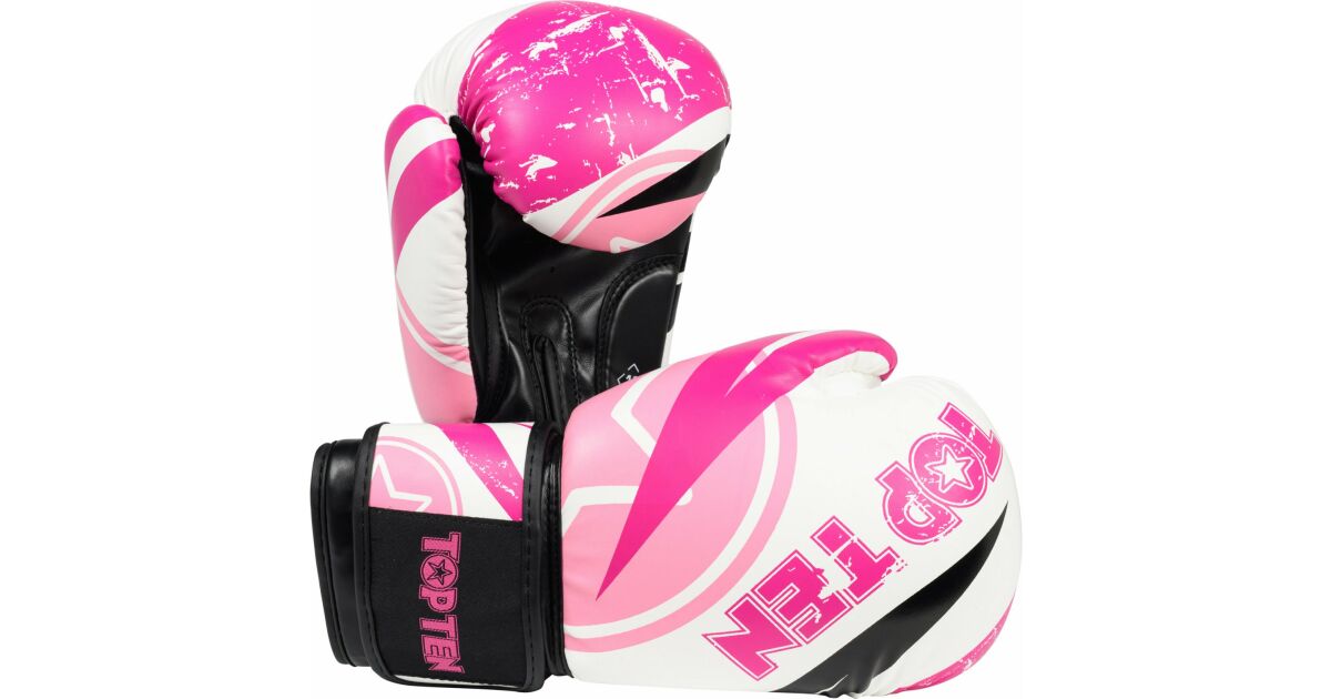 Manusi box “Urban Arts” - roz-alb, 14 oz | Pepita.com