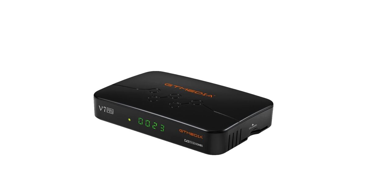 Receptor prin satelit, suport DVB-S/S2/S2X, compatibil USB și Wi-Fi, V7 ...