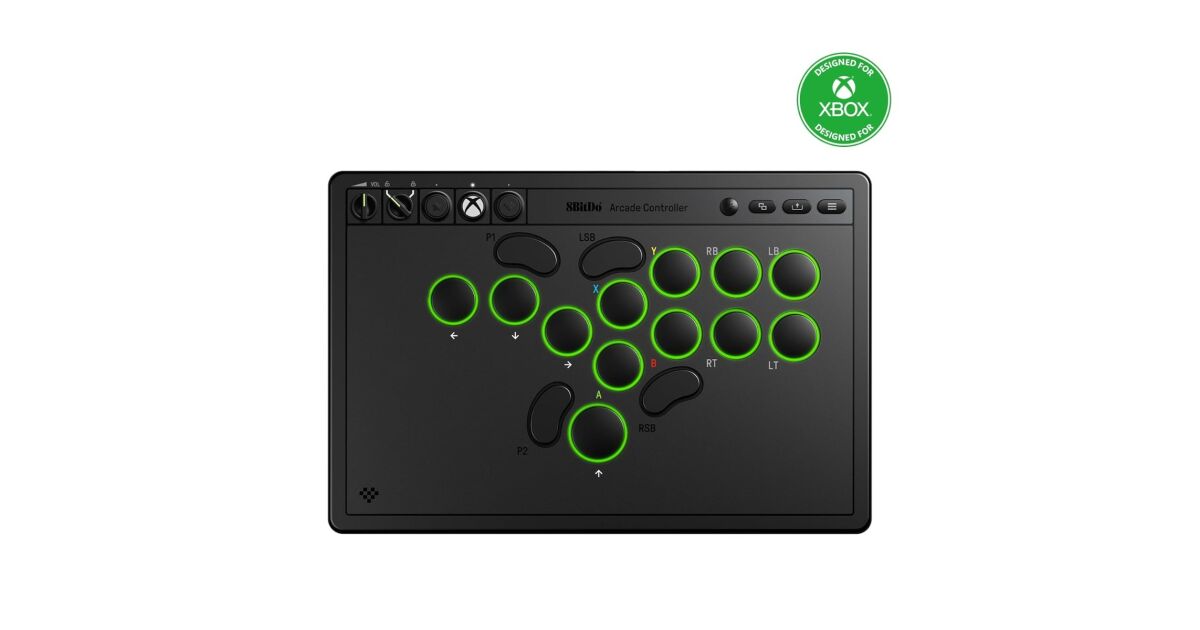 8BitDo Arcade Stick All-Button, Xbox Series X|S, Xbox One, PC, Official ...