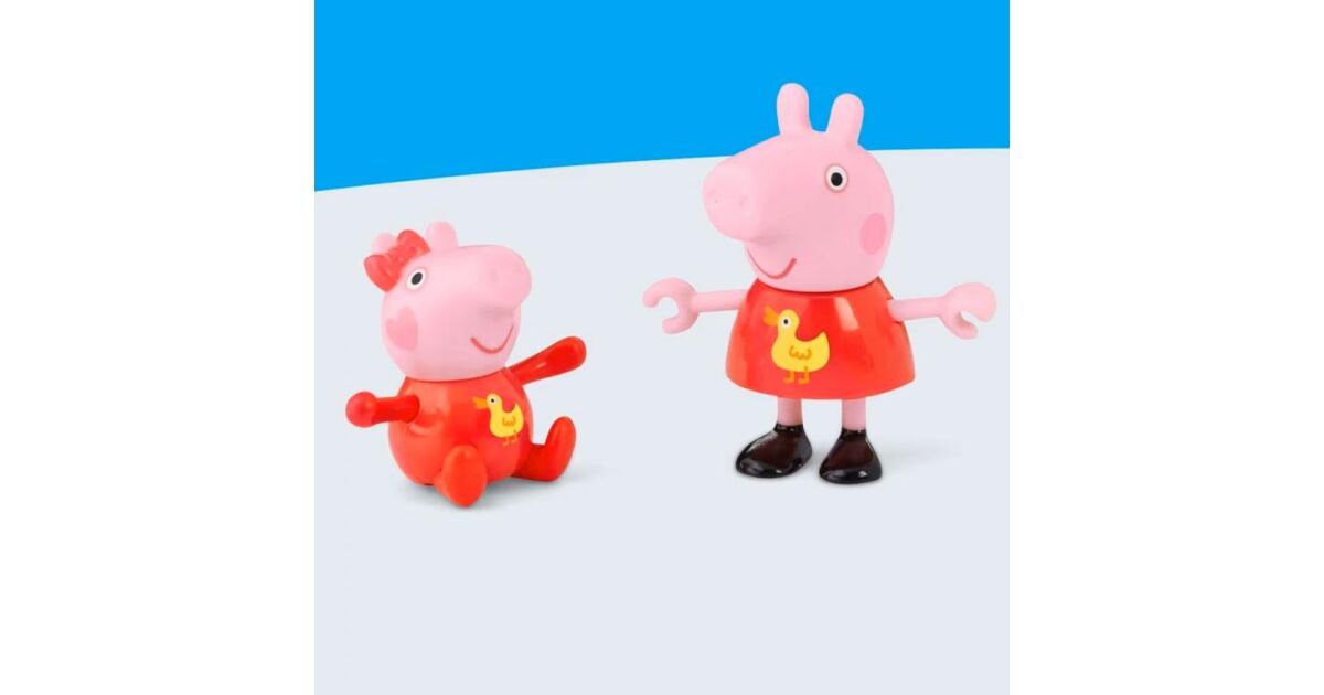 PEPPA PIG SET PEPPA SI EVI IN PARCUL DE DISTRACTII | Pepita.com