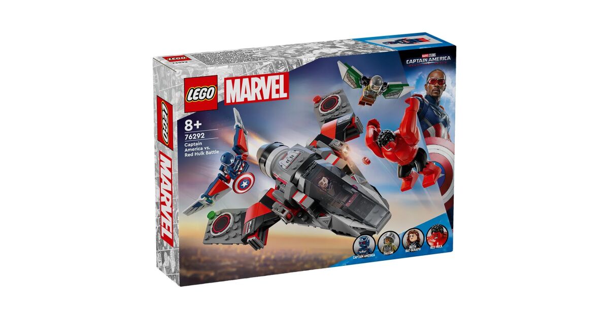 LEGO MARVEL SUPER HEROES BATALIA DINTRE CAPITANUL AMERICA SI HULK ROSU ...