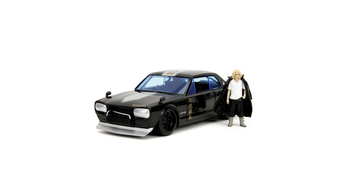 JADA SET TOKYO REVENGERS FIGURINA METALICA 7CM SI MASINUTA NISSAN ...
