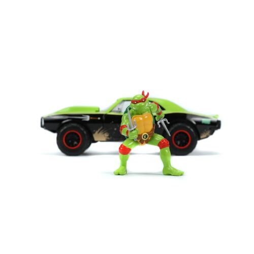 JADA METAL CAR NINJA TURTLES RAPHAEL CHEVY CAMARO 1:24 | Pepita.com