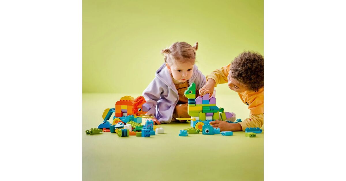 LEGO DUPLO GÖRGŐS DÍNÓK 3 AZ 1-BEN 10451 | Pepita.hu