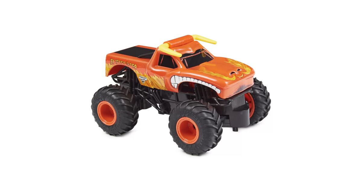 MONSTER JAM RC CAR EL TORO LOCO 1:24 MÉRETE | Pepita.hu