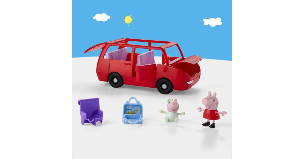 PEPPA PIG Das Fahrzeug der Peppa-Familie mit Figuren | Pepita.com