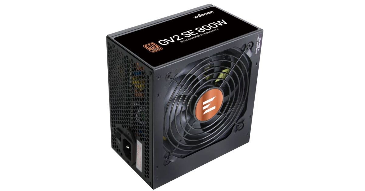 Sursă de alimentare în cutie cu ventilator Zalman ZM800-GV2SE 800W 80 ...