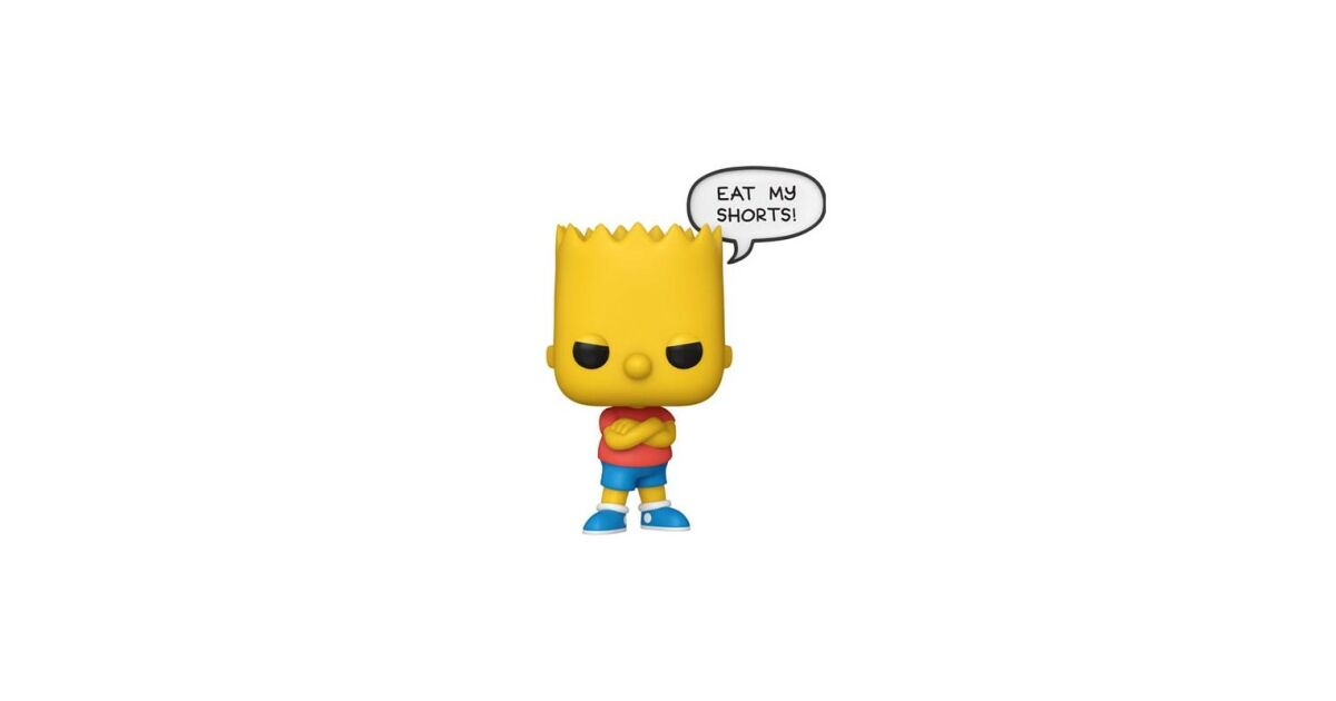Figurina Simpsons POP! Sayings Vinyl Figure Bart 9 cm | Pepita.hu