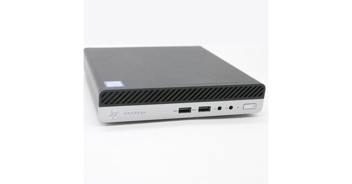 HP ProDesk 400 G3 Mini | Win10 | i5-7500T | 8GB DDR4 | 512GB SSD ...